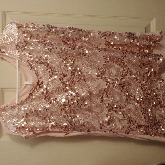 Studio Y | Tops | Sequin Top | Poshmark